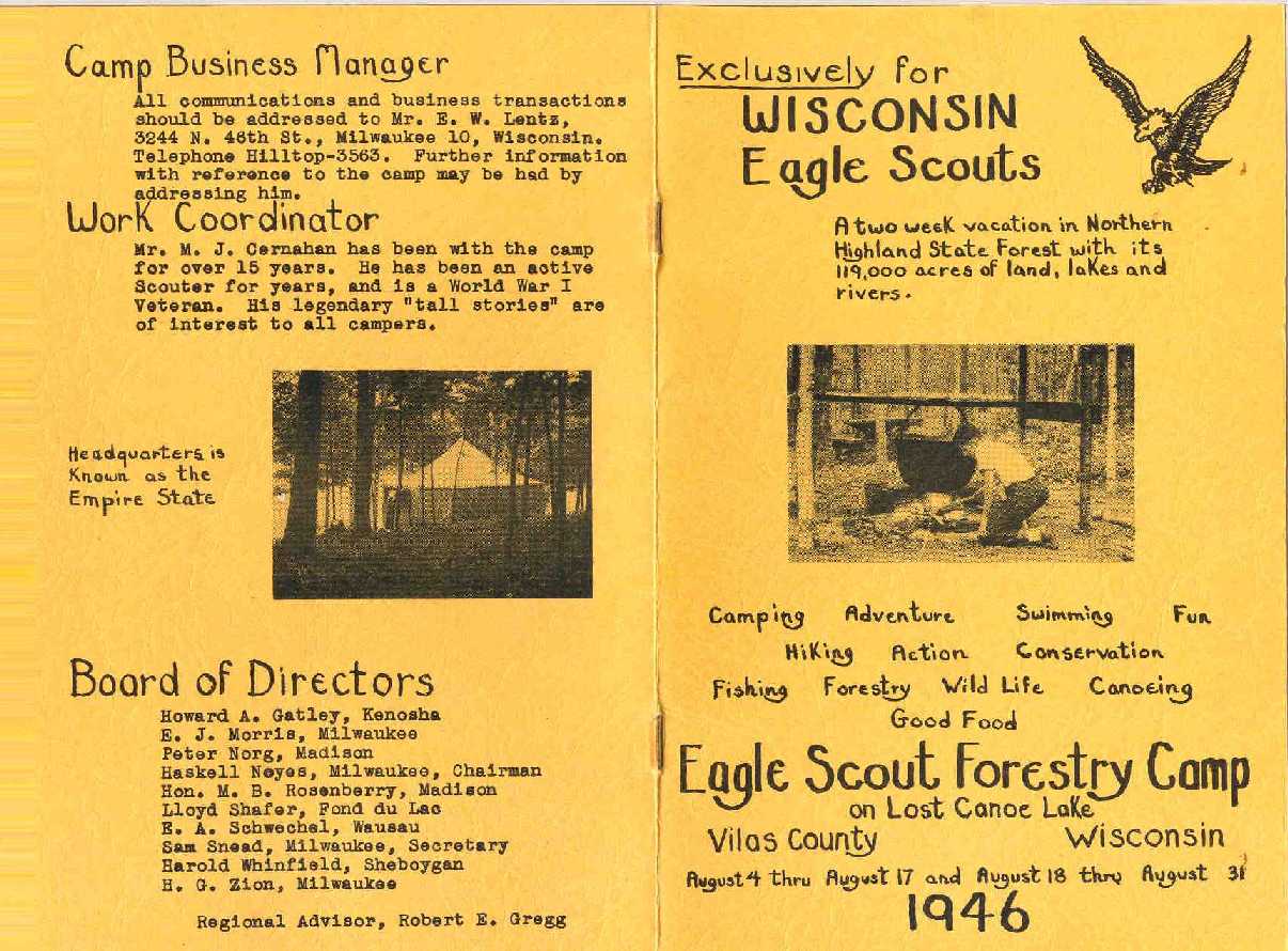 Eagle Scout Forestry Camp